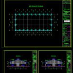 43.Autocad Drawing Of Factory Plan, Elevation and Sections Details For ...