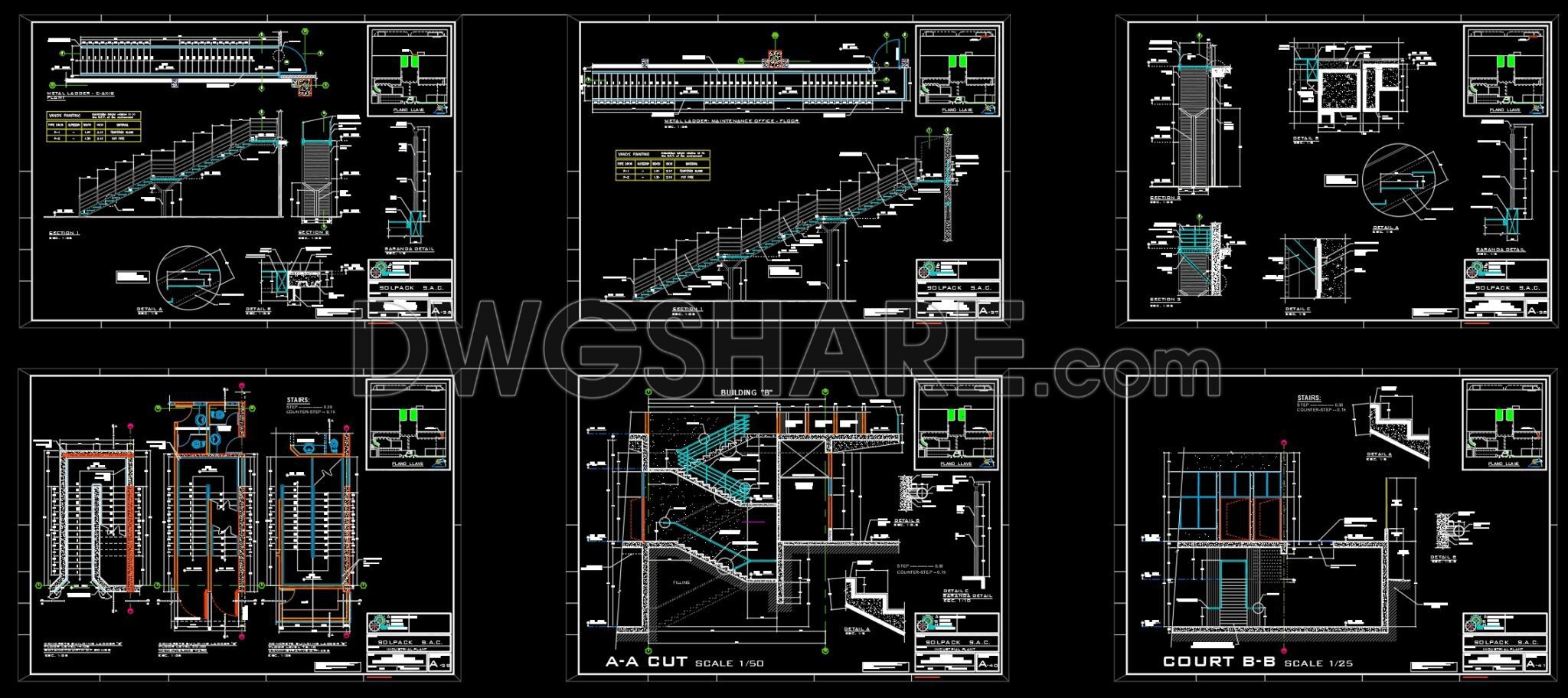 45.Autocad Drawings Of Complete Industrial Plant Project Plans For Download