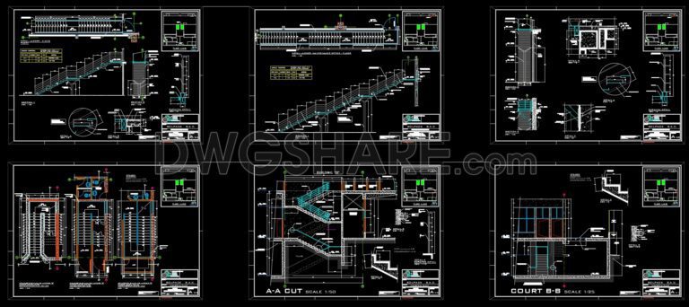 45.Autocad Drawings Of Complete Industrial Plant Project Plans For Download
