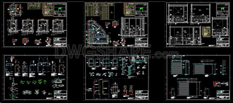 45.Autocad Drawings Of Complete Industrial Plant Project Plans For Download