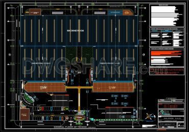 45.Autocad Drawings Of Complete Industrial Plant Project Plans For Download