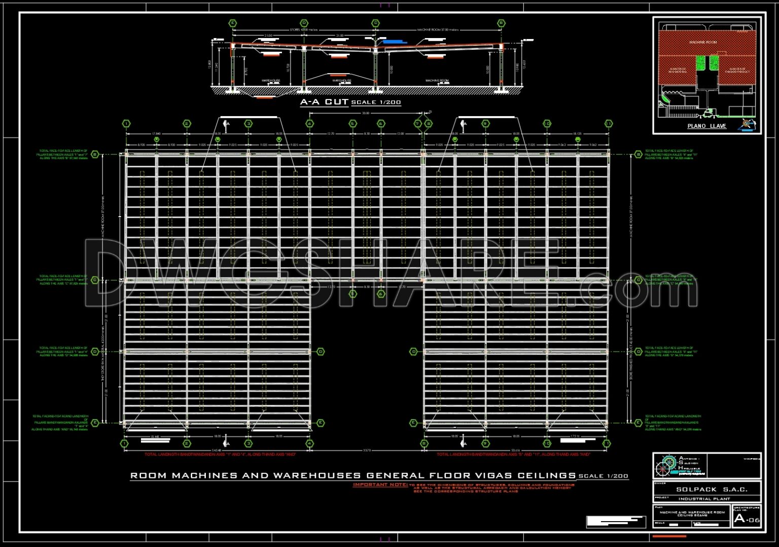 45.Autocad Drawings Of Complete Industrial Plant Project Plans For Download