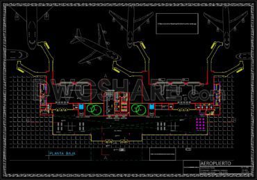 67.Autocad Drawings Of Airport Design For Download