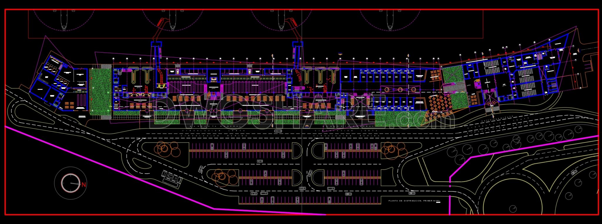 68.Autocad Drawings Of Airport Design For Download