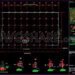 70.Free Download of Steel Anchor Bolt Layout Plan Details Autocad ...