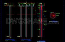 798. Download Free DWG CAD Details of Doors and Windows