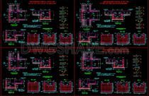 134. Cad Drawing Of Circular Column Scaffolding Details For Download