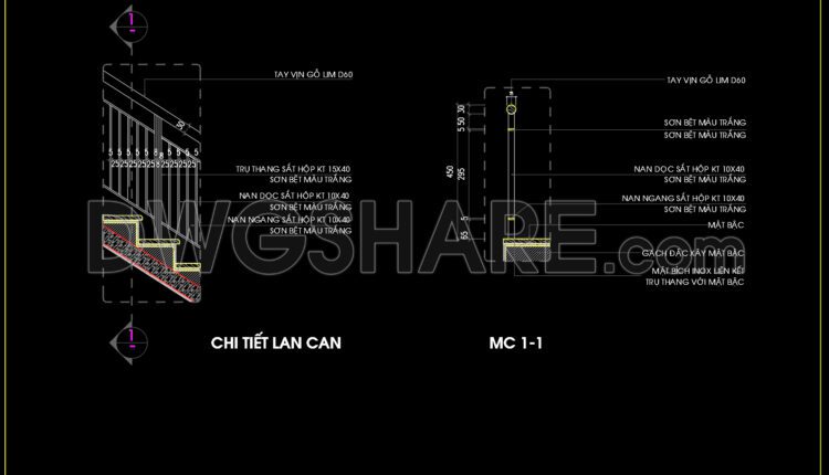 93.Detailed drawings of stairs in autocad file - Free Cad Blocks ...