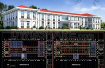 Hospital Architectural Plan AutoCAD File Free Download