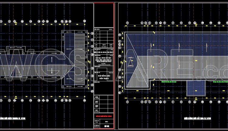Autocad Drawings Of 2-Story Hospital A Complete Project 23×54m For ...