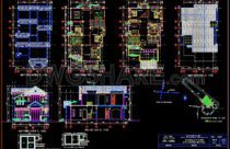 20. Download Multipurpose Hall Architectural AutoCAD DWG Drawings