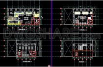 149. Download – CAD Shop Drawing of Bedside Table