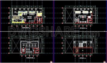 108.Furniture for beauty salon Cad Blocks Free Download