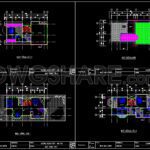 Autocad Drawings Of 4-Story House Plans, Elevations And Sections 8x14 ...