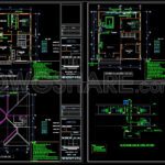 M&E drawings Of 2-Story House A Complete Project 10.5x12m For Download ...