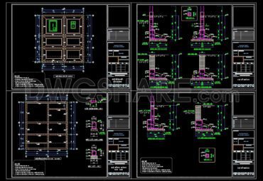 Structural Drawings Of 2-Story House A Complete Project 10.5x12m For ...