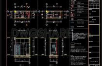 22.A set of trees and shrubs color top view AutoCAD blocks