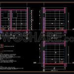 115.WC Layout Plan and elevations details AutoCAD drawing download (1 ...