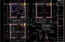 216. Free download of technical CAD drawings for the installation of ...