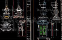 Boxing Ring free AutoCAD drawings