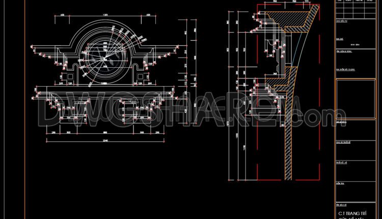 134.Classical Architectural details Blocks free download - Free Cad ...