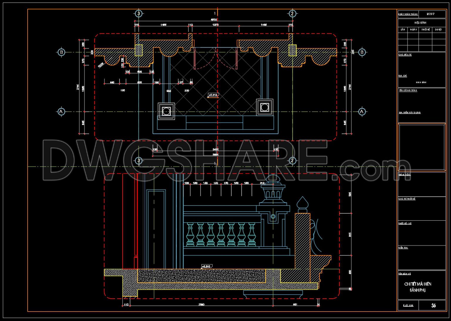 138.Classical Architectural details Blocks free download