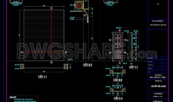 Pharmacy Design Plan and Elevation AutoCAD File DWG