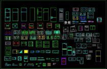10.Fan coil unit AutoCAD blocks free download