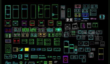 44.Power Supply Symbol AutoCAD Blocks