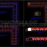 Autocad Drawings Of 2-Story School 39m x41m For Download - Free Cad ...