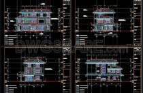 81.Drawer Cabinet AutoCAD blocks free download