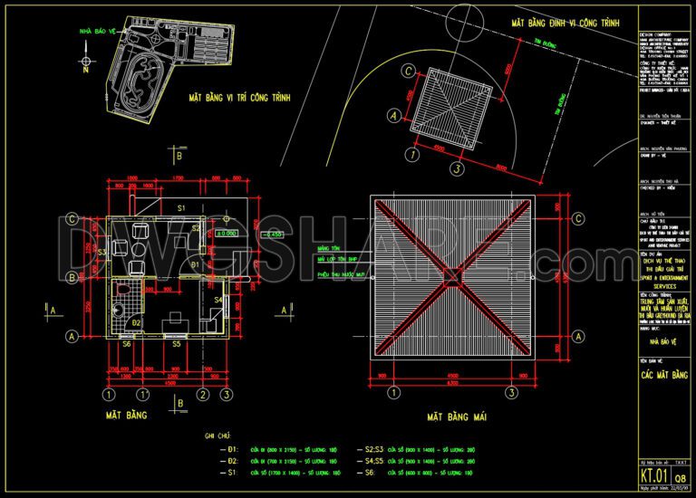 01.Autocad Drawings Of Guard house For Download