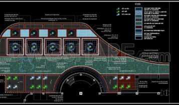 531. Free download of detailed CAD drawings for the curved gypsum ceiling structure in ...
