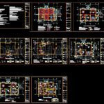 145.M&E drawings Of 3-Story House A Complete Project 16.7x12.3m For ...