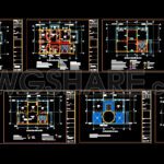 145.M&E drawings Of 3-Story House A Complete Project 16.7x12.3m For ...