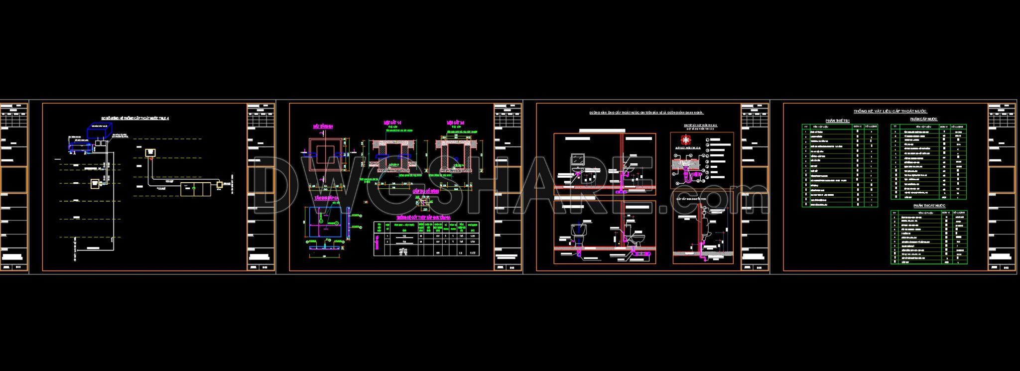 145.M&E drawings Of 3-Story House A Complete Project 16.7x12.3m For ...