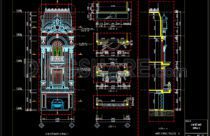 631. Free Download Essential Core Wall Framing Details CAD Template (DWG)