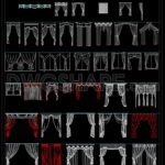 209.CAD Blocks Curtain for Living room - Free Cad Blocks, download DWG ...