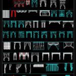 210.CAD Blocks Curtain for Living room, Bedroom (2) - Free Cad Blocks ...