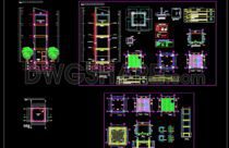 216. Free download of technical CAD drawings for the installation of ...