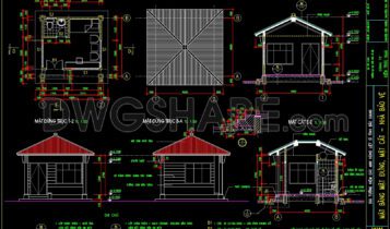 Guard house - Free Cad Blocks, download DWG models for architects ...