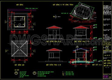 03.Autocad Drawings Of Guard house For Download