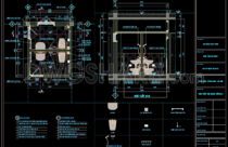 32.Free Download Of Chiller Plan Room Plan Elevation and Sections ...