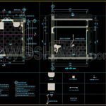 127.WC Layout Plan and elevations details AutoCAD drawing download ...