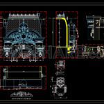 148.Detailed drawing of the foyer of the house in AutoCAD format - Free ...