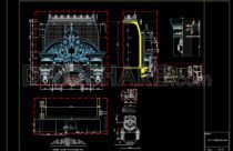 272. Display Cabinets Cad Blocks free download