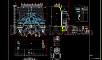 150. Download detailed architectural CAD drawings of consoles