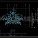 148.Detailed drawing of the foyer of the house in AutoCAD format - Free ...