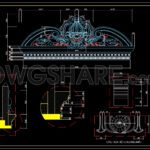 150.Detailed drawing of the foyer of the house in AutoCAD format - Free ...