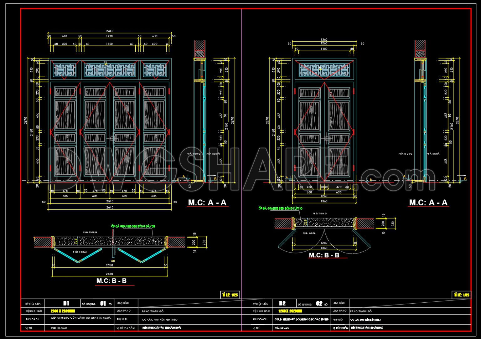 23.Autocad Drawing Of Ancestral Temple For Download
